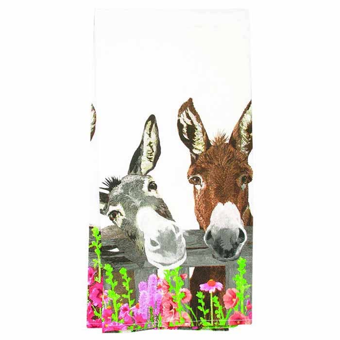 Kelley and Company - Best Buds Donkey Kitchen Towel – Fair Hill Saddlery