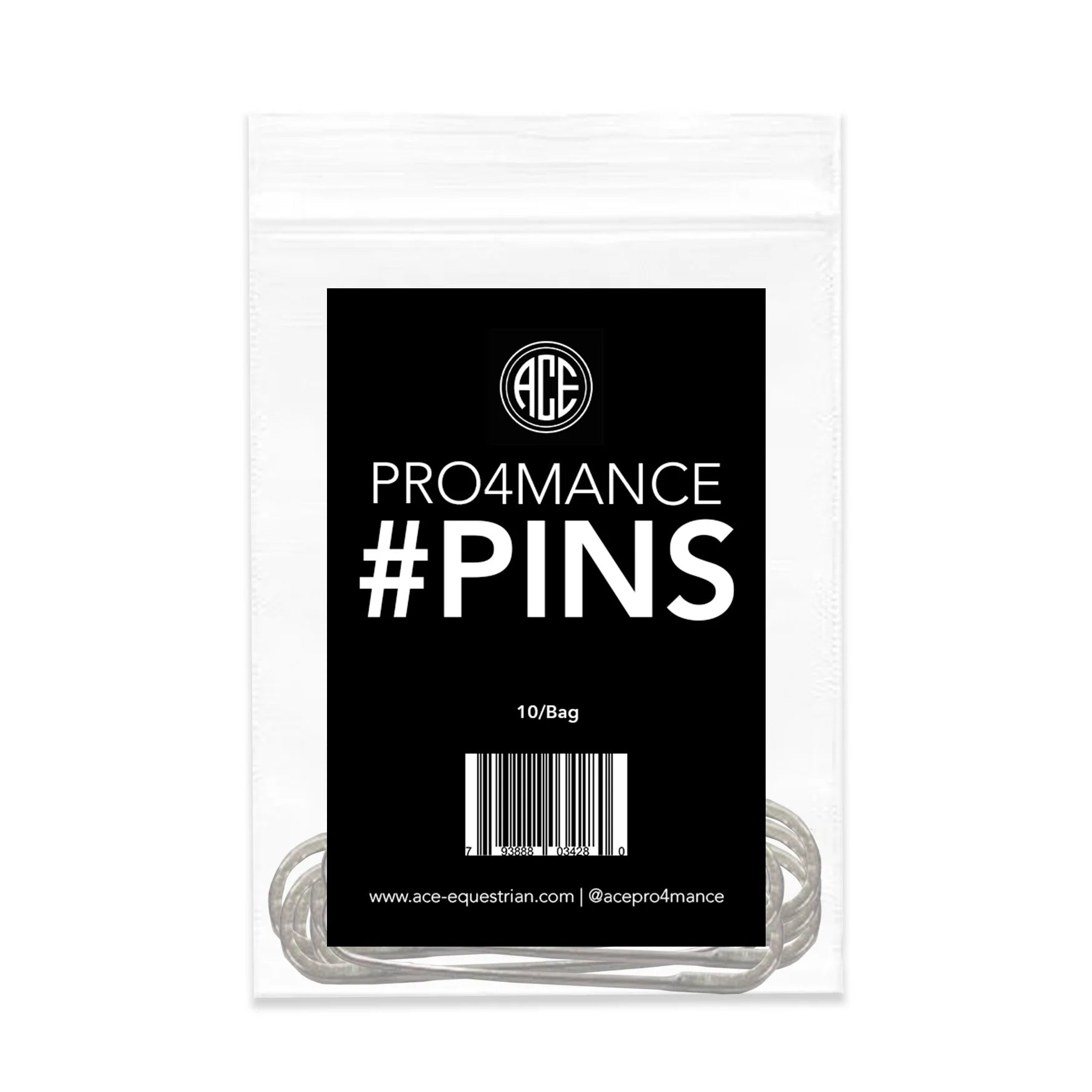 Ace Equestrian PRO4MANCE # Pins (Show Number Pins) – Fair Hill Saddlery