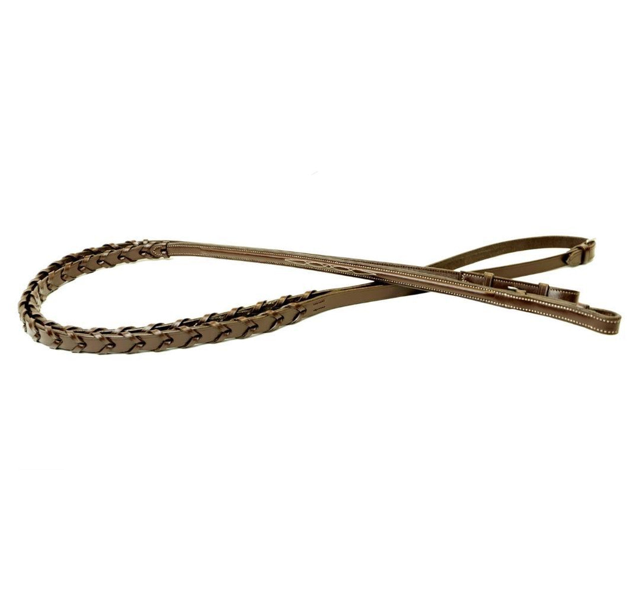 Antares Signature Brown Laced Reins – Fair Hill Saddlery